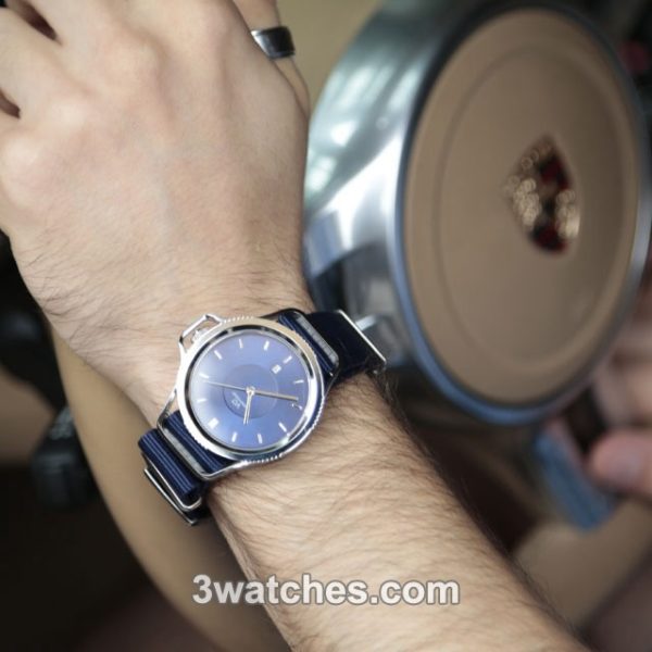 Fashion Wrist Watch Silver Blue Dial Timepiece Direct Watch ...